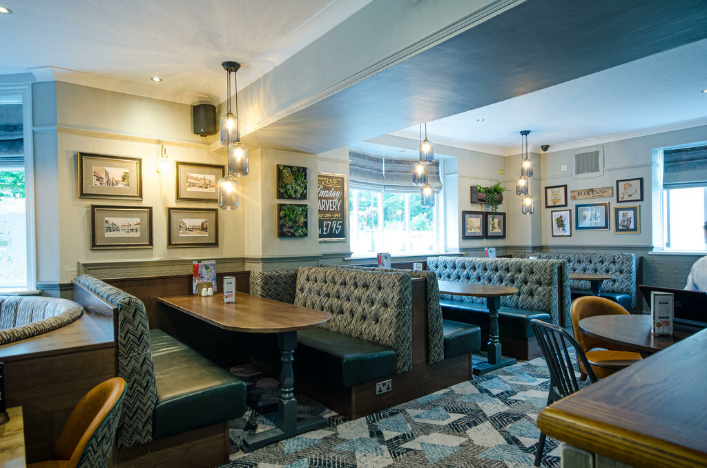 Bar The Fox Inn, İngiltere, foto