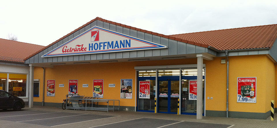 Bira dükkanı Getränke Hoffmann, Luckenwalde, foto
