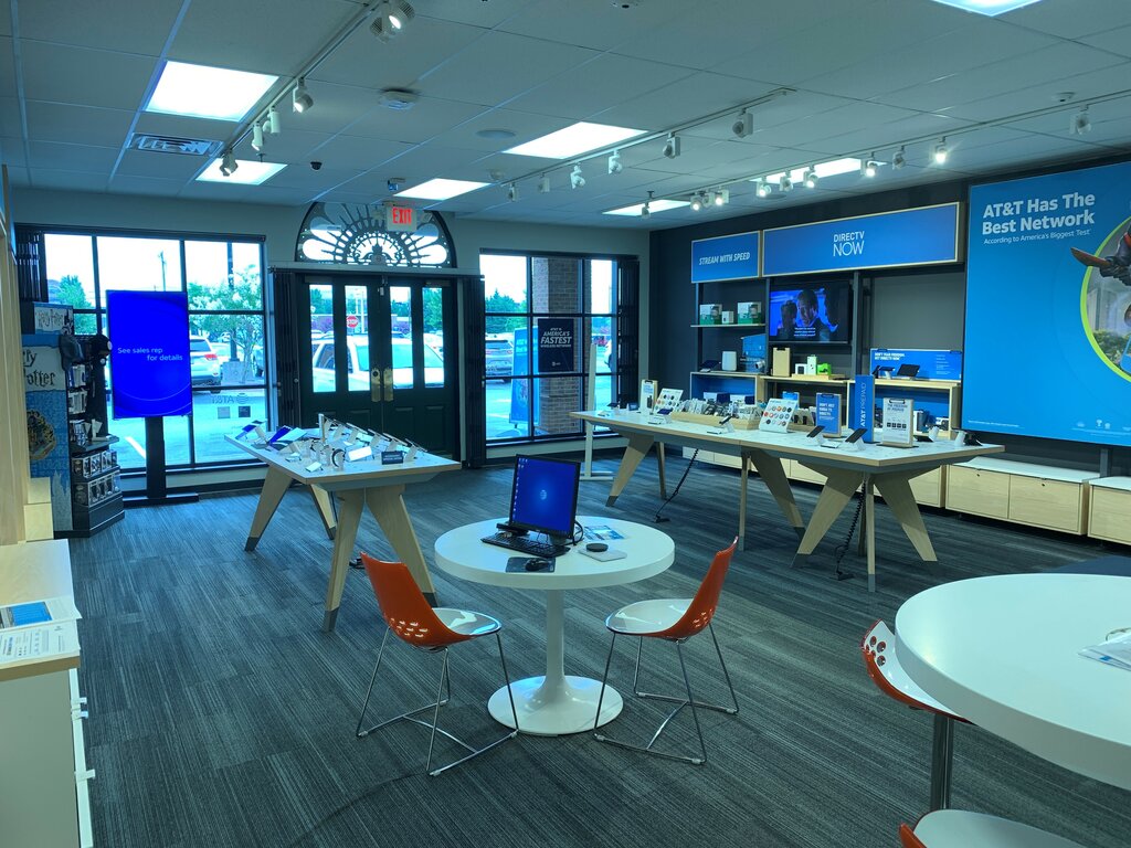 Cep telefonu ve aksesuarları satış mağazaları At&t Store, Winston Salem, foto