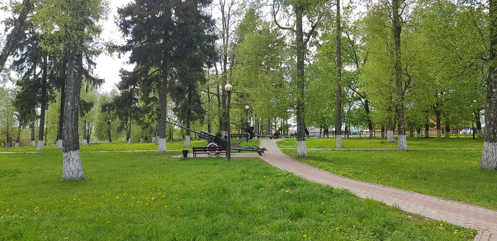 Teknoloji anıtı 57-мм противотанковая пушка ЗиС-2 образца 1941 года, Moskova ve Moskovskaya oblastı, foto