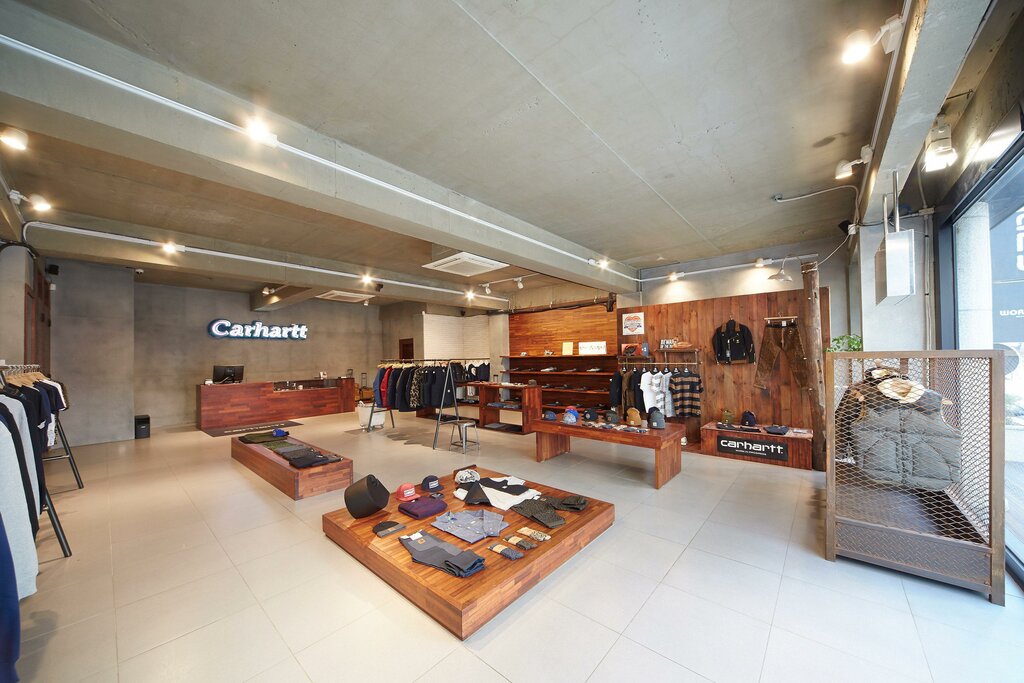 Giyim mağazası Carhartt Wip Store Seoul Apgujeong, Seul, foto