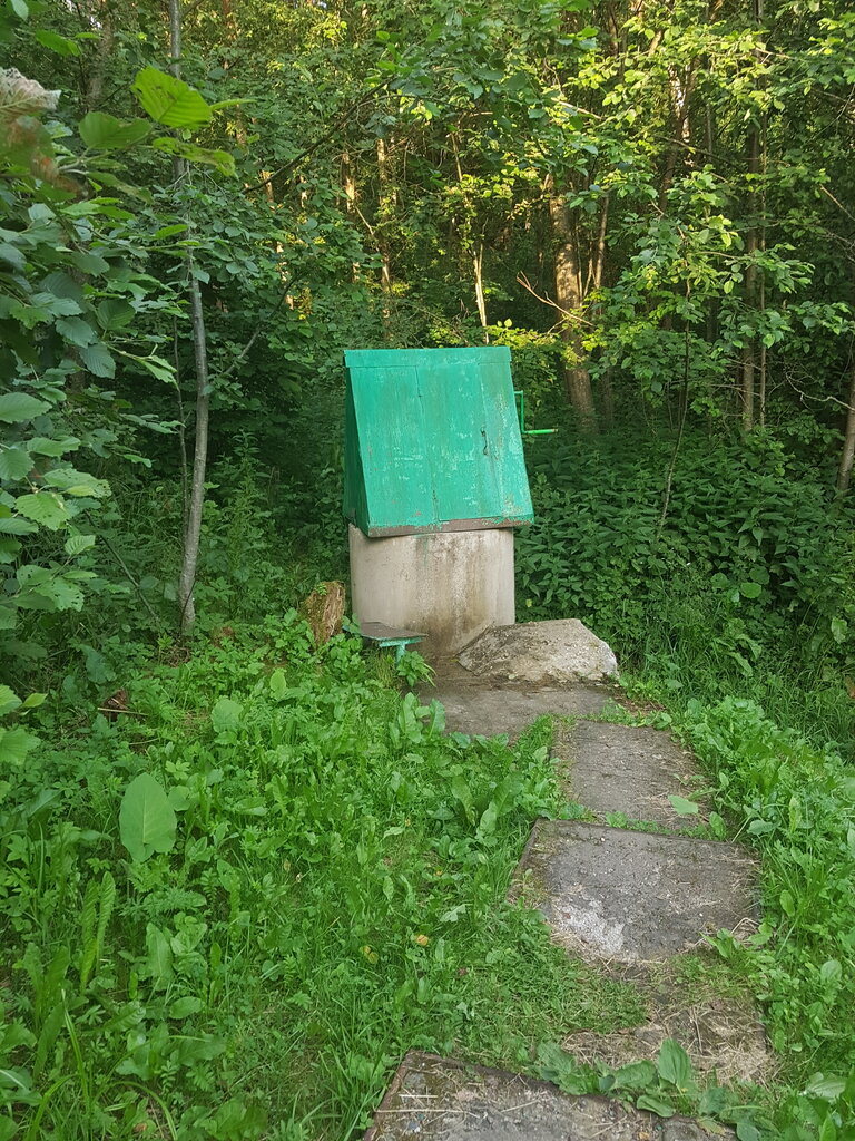 Pınar, çay Spring, stream, Minskaya oblastı, foto