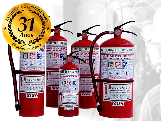 Kimyasal üretim firmaları Extintores, Supplies and Security Super S. A. S., Cali, foto