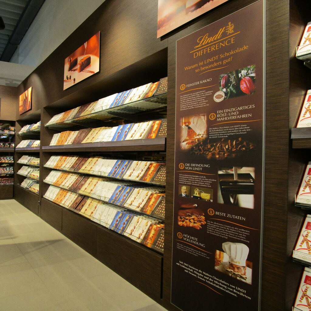 Kuruyemiş, atıştırmalık, kuru meyve Lindt Boutique Münster, Münster, foto