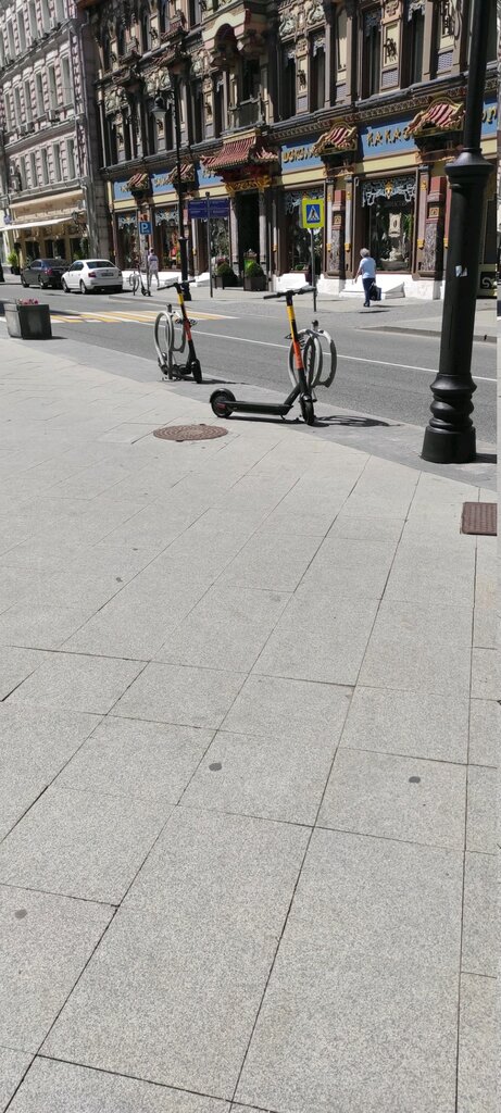 Bisiklet park yerleri Bicycle parking, Moskova, foto