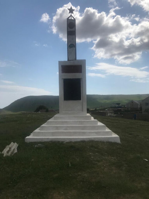 Anıt, heykel Павшим в Великой Отечественной войне, Dağıstan, foto