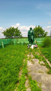 Мемориал Подвиг ваш бессмертен (Tomsk Region, Kolpashevskiy rayon, derevnya Mokhovo), anıt, heykel  Tomskaya oblastından