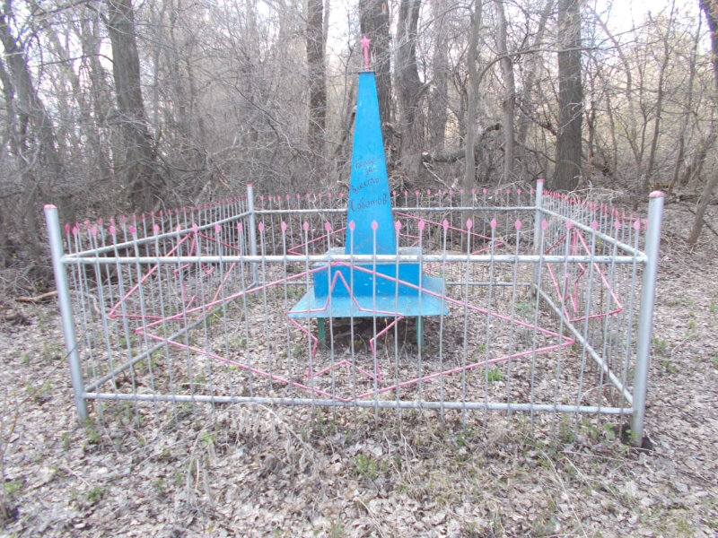 Anıt, heykel Братская могила Героям Гражданской войны, Saratovskaya oblastı, foto