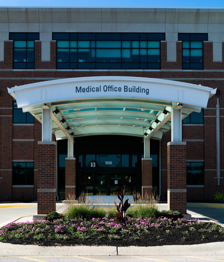 Tıp merkezleri ve klinikler Reid Pulmonary Care, İndiana Eyaleti, foto