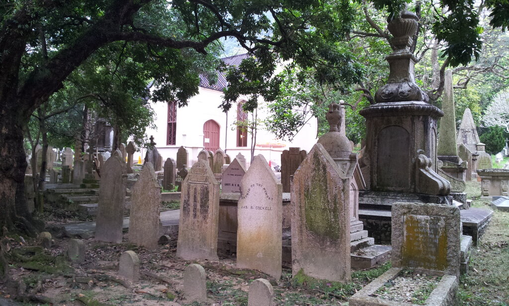 Mezarlıklar Hong Kong Cemetery, Hong Kong, foto