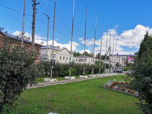Герои-галичане на Аллее Славы (Kostroma Region, gorodskoy okrug Galich), anıt levhası, anıt taş  Galiç'ten