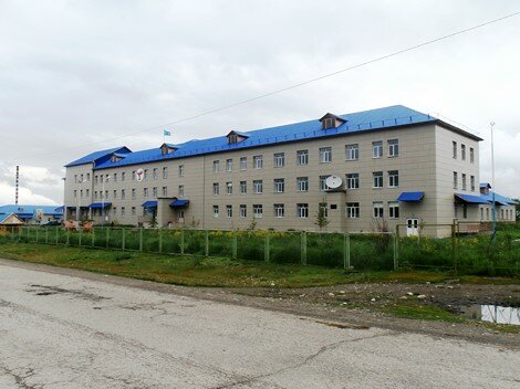 Hastaneler Katon-Karagay District Interdistrict Hospital, Katon-Karagay Village, Doğu Kazakistan eyaleti, foto