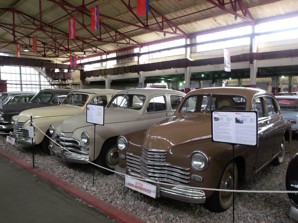 Otobüs taşımacılığı Mosgortrans, muzey Moskovsky transport, Moskova, foto