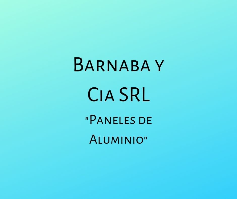 i̇nşaat malzemeleri toptan Barbaba y Cia Srl Paneles de Aluminio, Santa Fe, foto