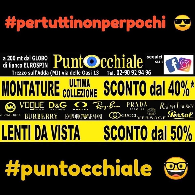 Optik cihazlar ve ekipmanlar Punto Occhiale, Lombardiya, foto