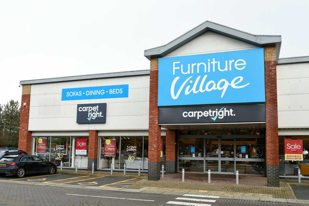 Halı mağazaları Carpetright, Exeter, foto