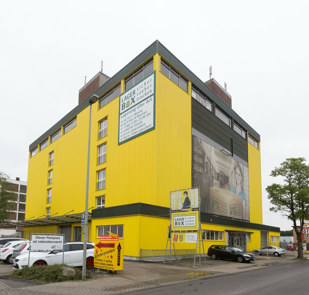 Depo hizmetleri Lagerbox Leverkusen, Kuzey Ren‑Vestfalya, foto