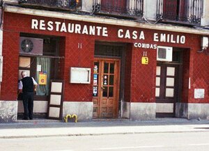 Restaurante Casa Emilio (Comunidad Autónoma de Aragón, Ciudad de Zaragoza), restoran  Zaragoza'dan