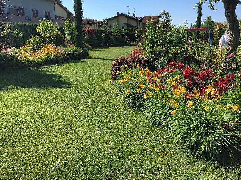 Peyzaj tasarımı Andrea Bariani Giardini, Lombardiya, foto