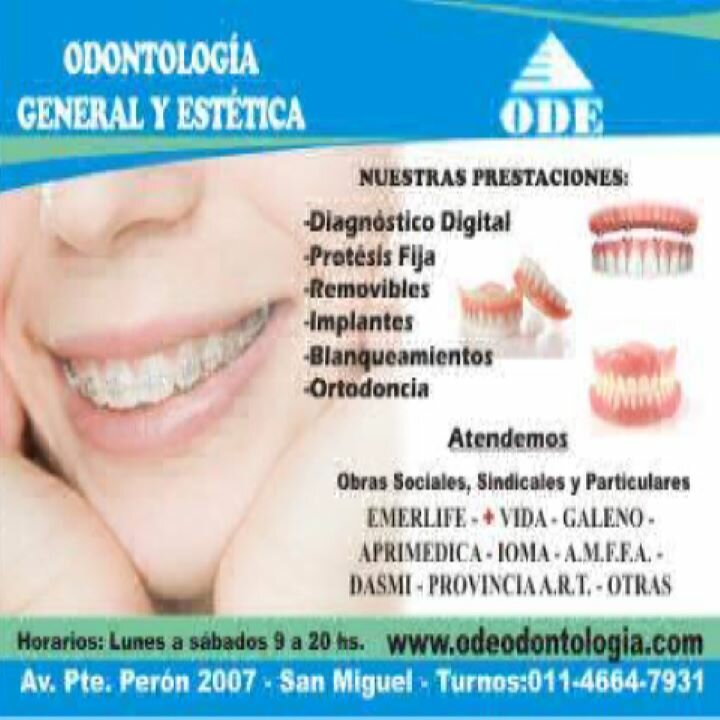 Özel ağız ve diş sağlığı klinikleri ve muayenehaneleri Consultorios Ode, , foto