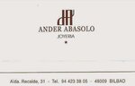 Ander Abasolo Joyería (Autonomous Community of Andalusia, Granada, Armilla, Calle Bilbao, 23), kuyumcular  Bilbao'dan