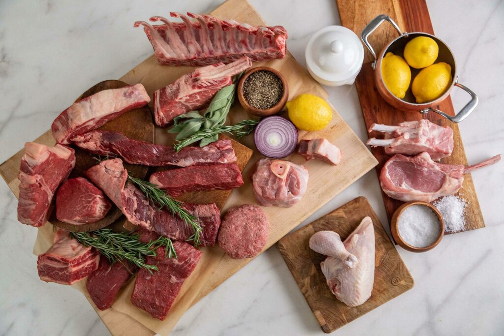 Hazır yemek teslim servisleri Northwest Meat Company, Chicago, foto