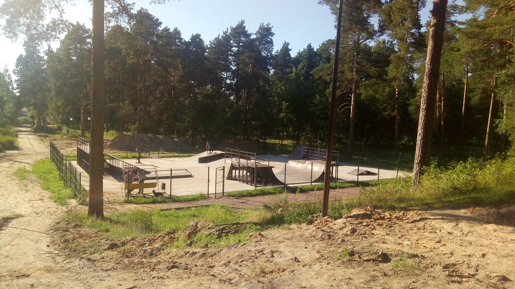 Spor alanı Скейт-парк, Luga, foto