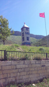 Павшим в годы Великой Отечественной войны (Republic of Daghestan, Akushinskiy rayon, selo Ulluchara, ulitsa Eyalukur), anıt, heykel  Dağıstan'dan
