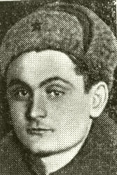Anıt levhası, anıt taş Герою Советского Союза Галушкину Борису Лаврентьевичу, Şahty, foto