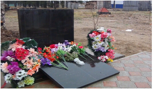 Anıt, heykel Погибшим в Великую Отечественную войну, Komi, foto