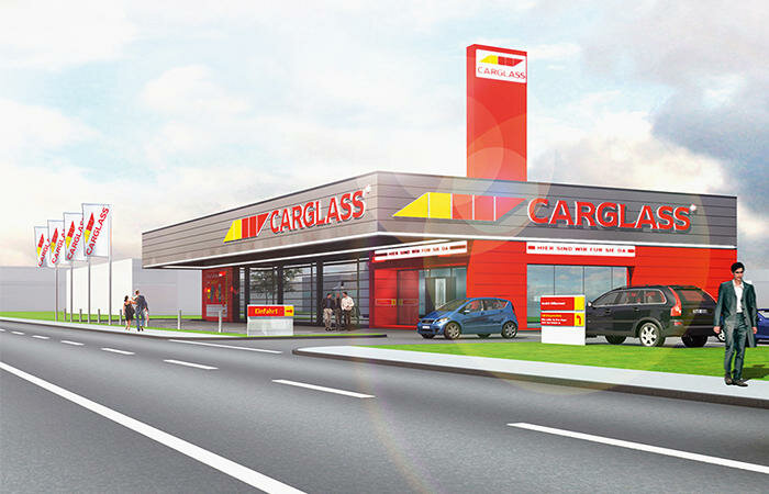 Kamyon ve ağır vasıta satış ve servis firmaları Carglass GmbH Frankfurt am Main, Hesse, foto