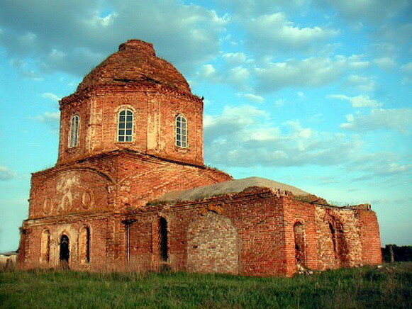 Ortodoks kiliseleri Церковь Троицы Живоначальной, Volgogradskaya oblastı, foto