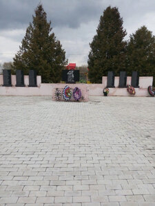 Обелиск (Tula Region, Volovskiy rayon, derevnya Dvoriki), anıt, heykel  Tulskaya oblastından