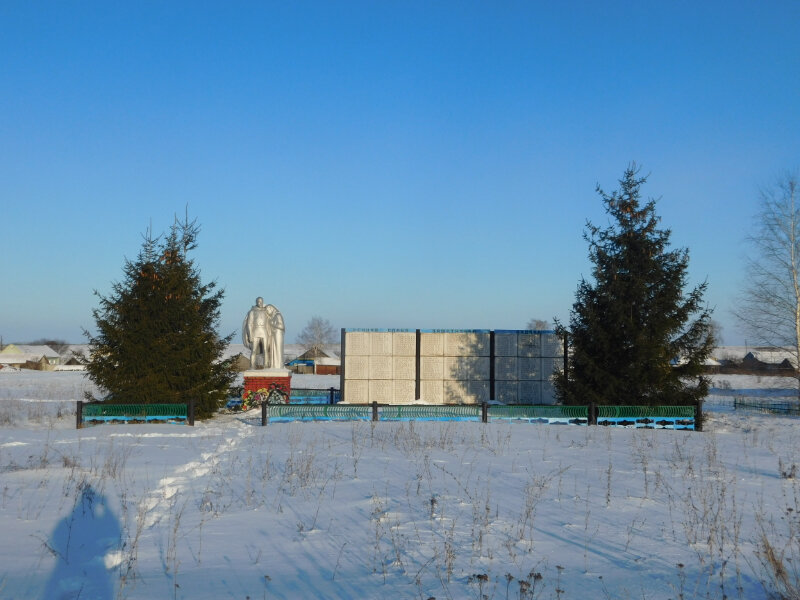 Anıt, heykel Воинам-землякам, погибшим в годы Великой Отечественной войны, Mordovya, foto