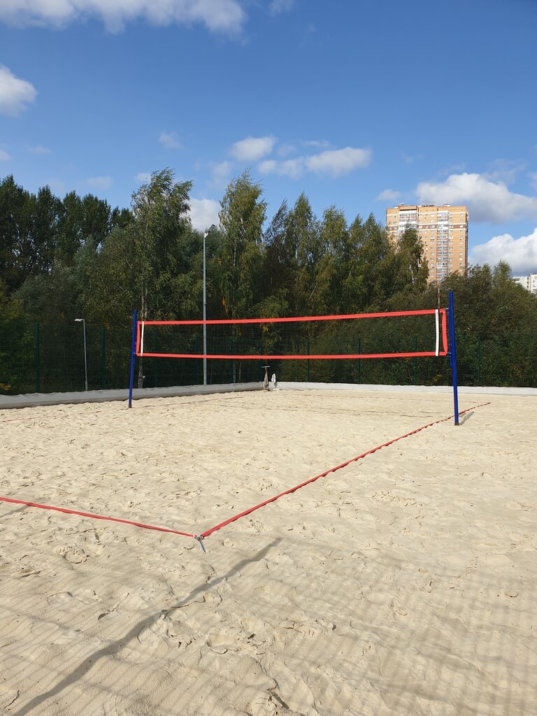 Spor alanı Волейбольная площадка, Moskova, foto