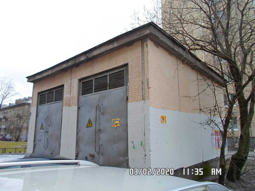 Mühendislik altyapısı Трансформаторная подстанция № 17848, Saint‑Petersburg, foto