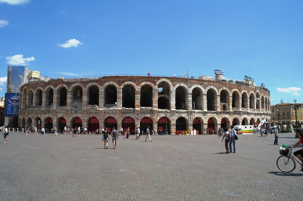 Turistik yerler Arena di Verona, Verona, foto