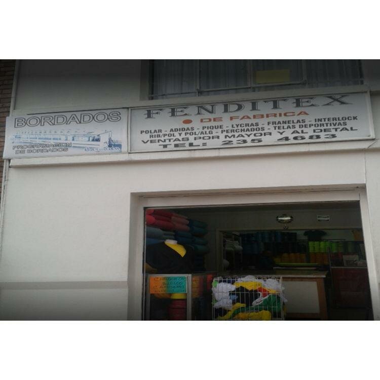 Kumaşçılar Fenditex SAS, Bogota, foto