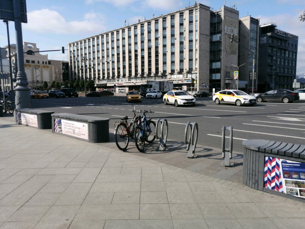 Bisiklet park yerleri Bicycle parking, Moskova, foto