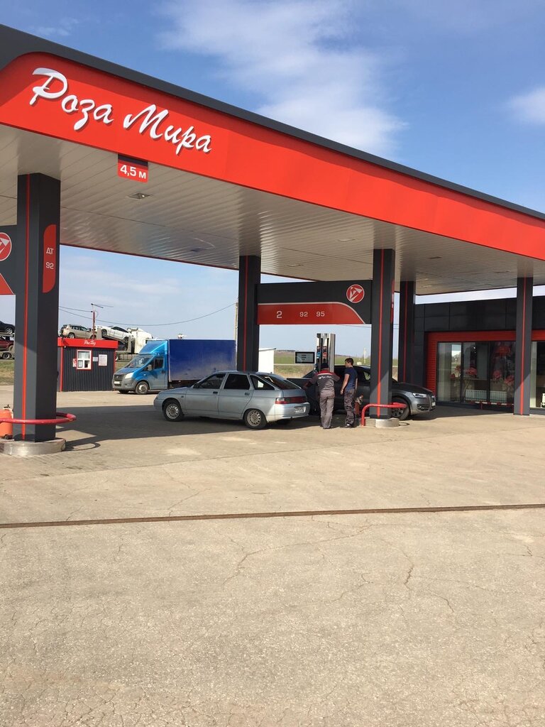 Benzin istasyonu Роза Мира, Samarskaya oblastı, foto