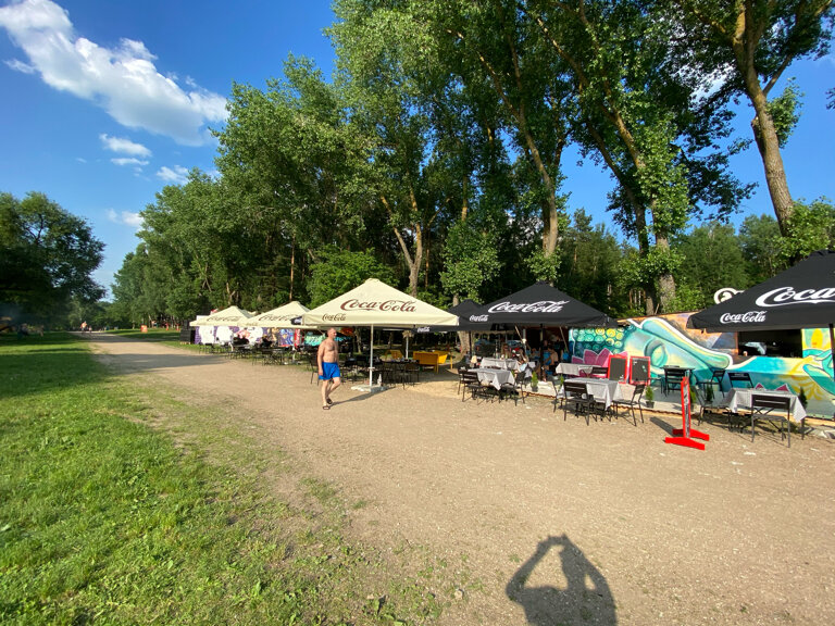 Nargile kafeler Nirvana beach, Minskaya oblastı, foto