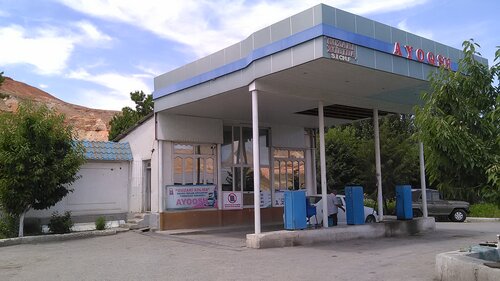 Benzin istasyonu Gas Station, Fergana eyaleti, foto