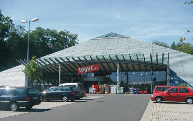 Süpermarket Tegut... gute Lebensmittel, Hesse, foto