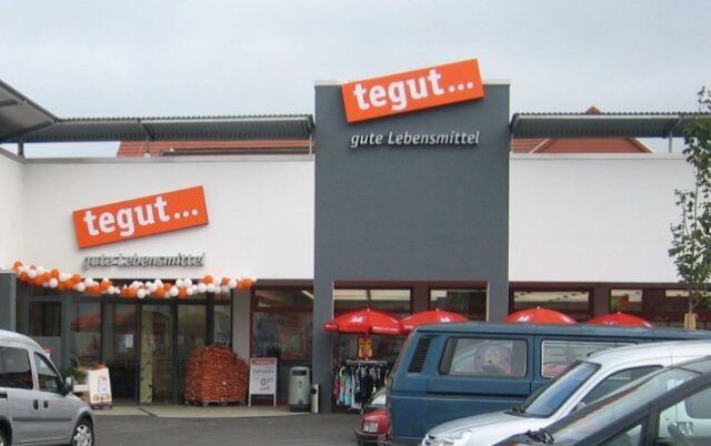 Süpermarket Tegut... gute Lebensmittel, Hesse, foto
