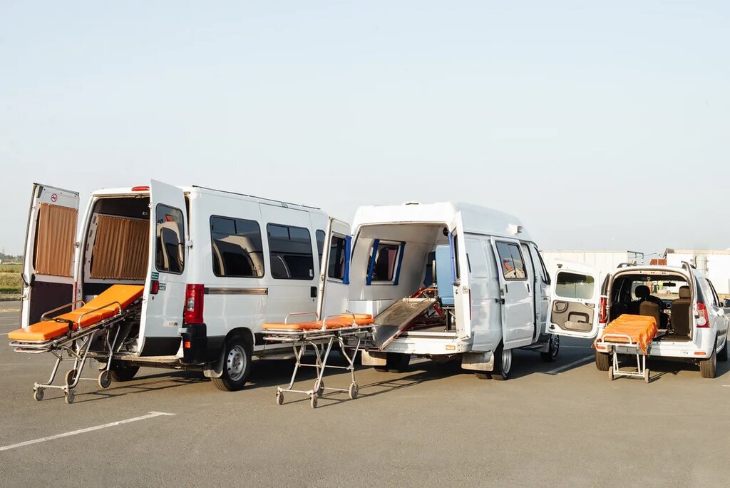 Hasta nakli Sanitarny Express, Samarskaya oblastı, foto