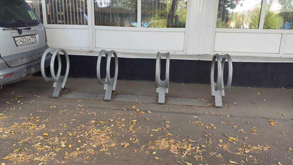 Bisiklet park yerleri Bicycle stand, Moskova, foto