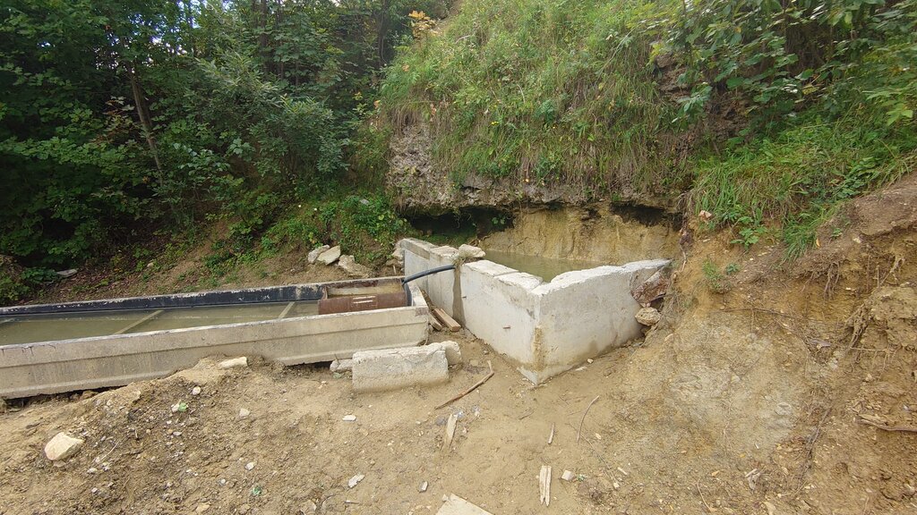 Pınar, çay Spring, stream, Kislovodsk, foto