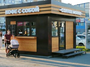 Kahve dükkanları Coffee Moose, Barnaul, foto