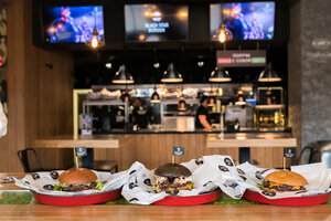 Fast food Black Star Burger, Pyatigorsk, foto