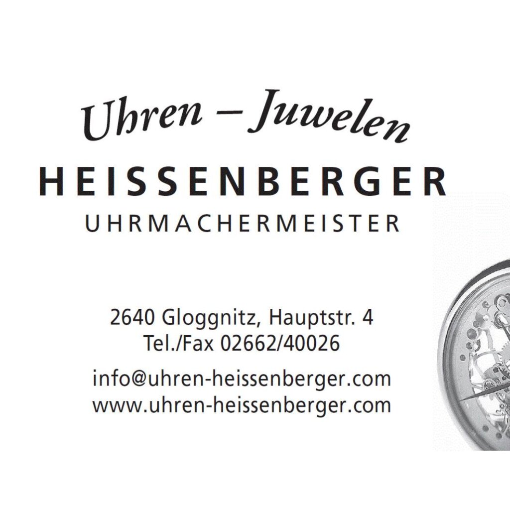 Saatçiler Juwelier & Uhrmachermeister Heissenberger, Aşağı Avusturya, foto
